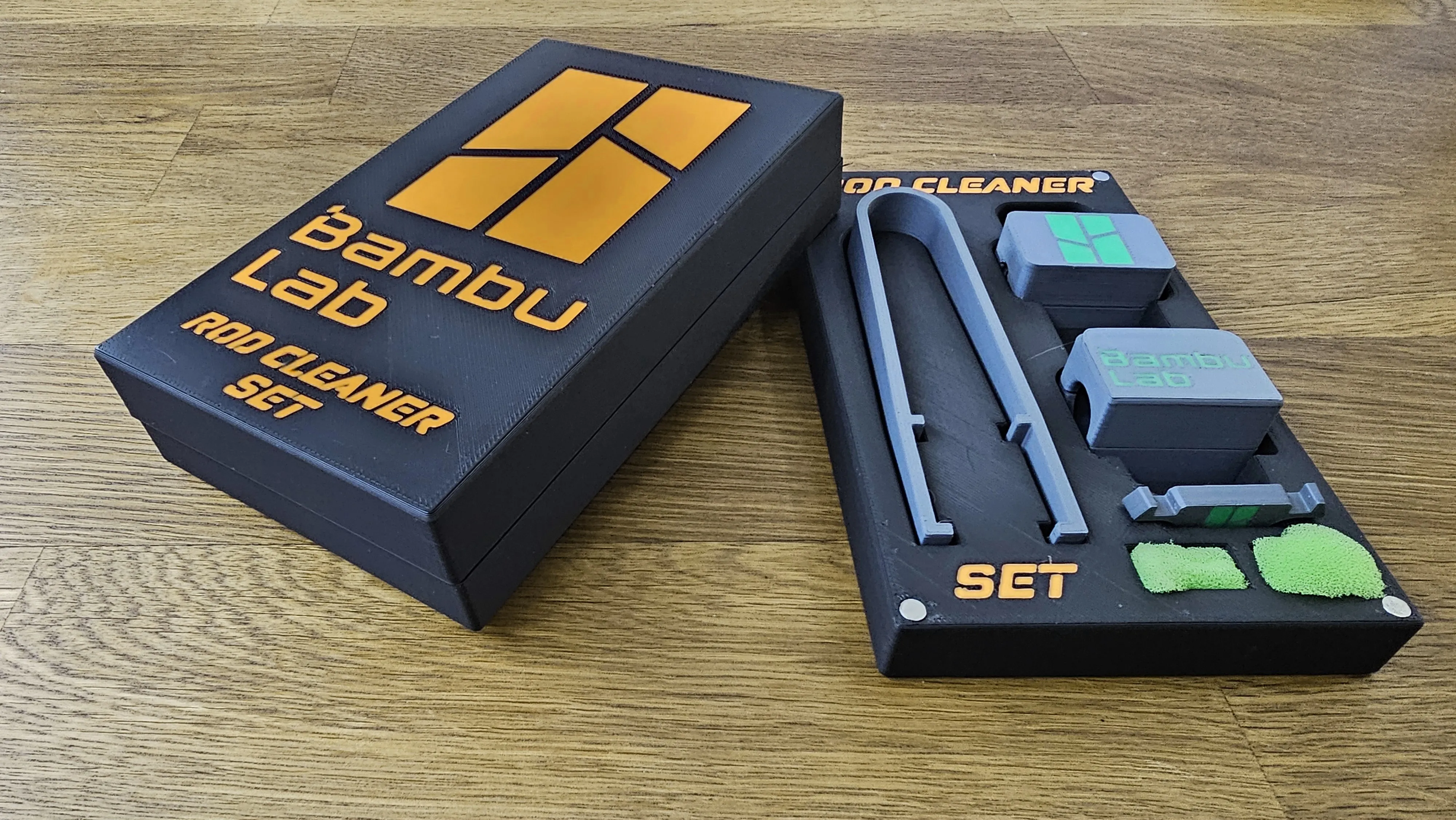 Rod Cleaner V2 Set + Lid +Tool Case Magnet Version by The Big Greek ...