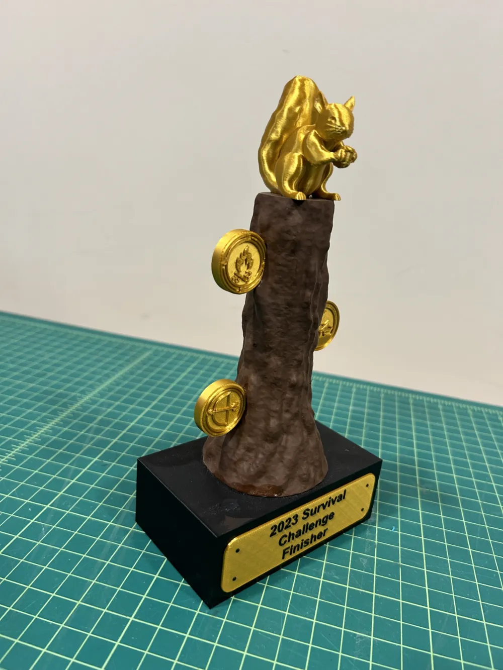 Survival Challenge Finisher Trophy by patrick.skelton - MakerWorld