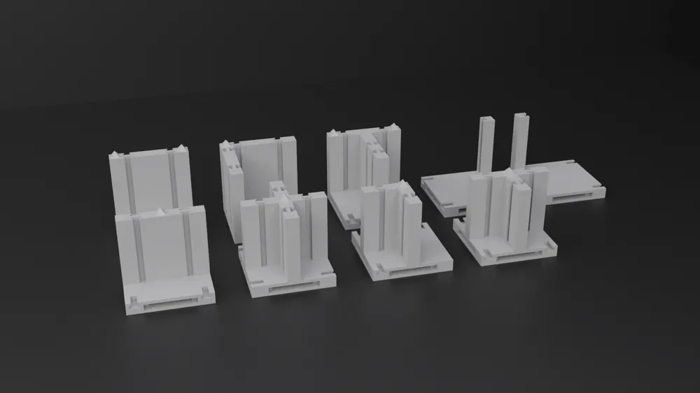 DnD Terrain Structure Core set by battle.deancz - MakerWorld