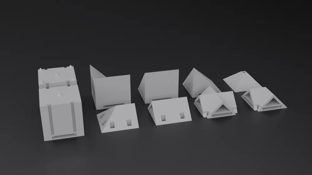 DnD Terrain Structure Core set by battle.deancz - MakerWorld