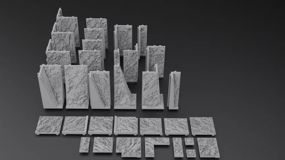 DnD Terrain Cave Textures by battle.deancz - MakerWorld