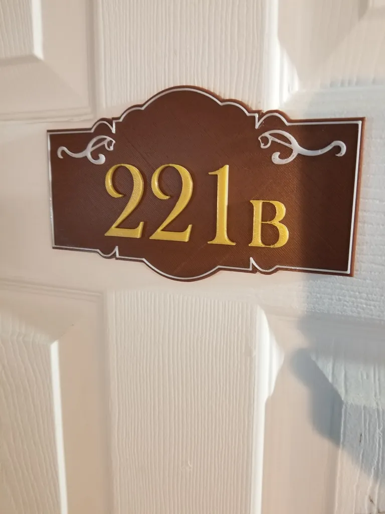 221B Baker st. (Sherlock Holmes) by Tech_Outreach - MakerWorld