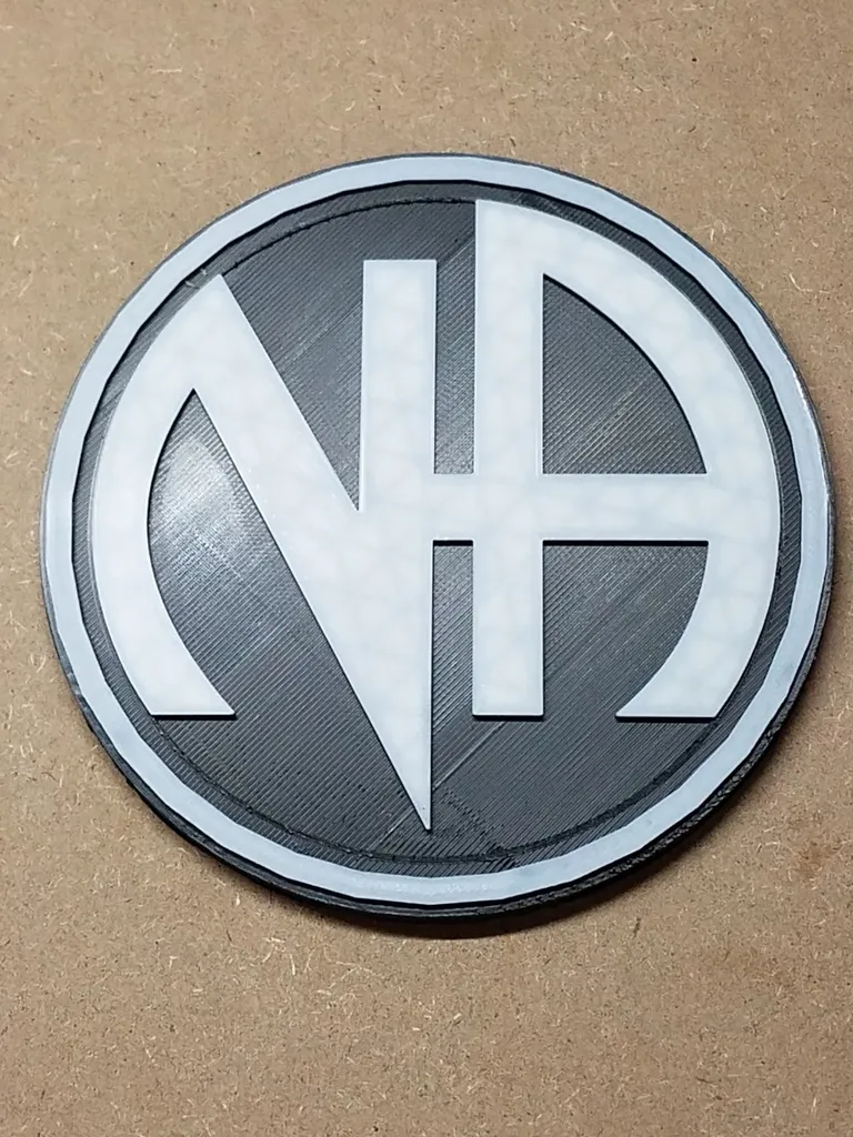 NA Logo (Narcotics Anonymous) by Tech_Outreach - MakerWorld