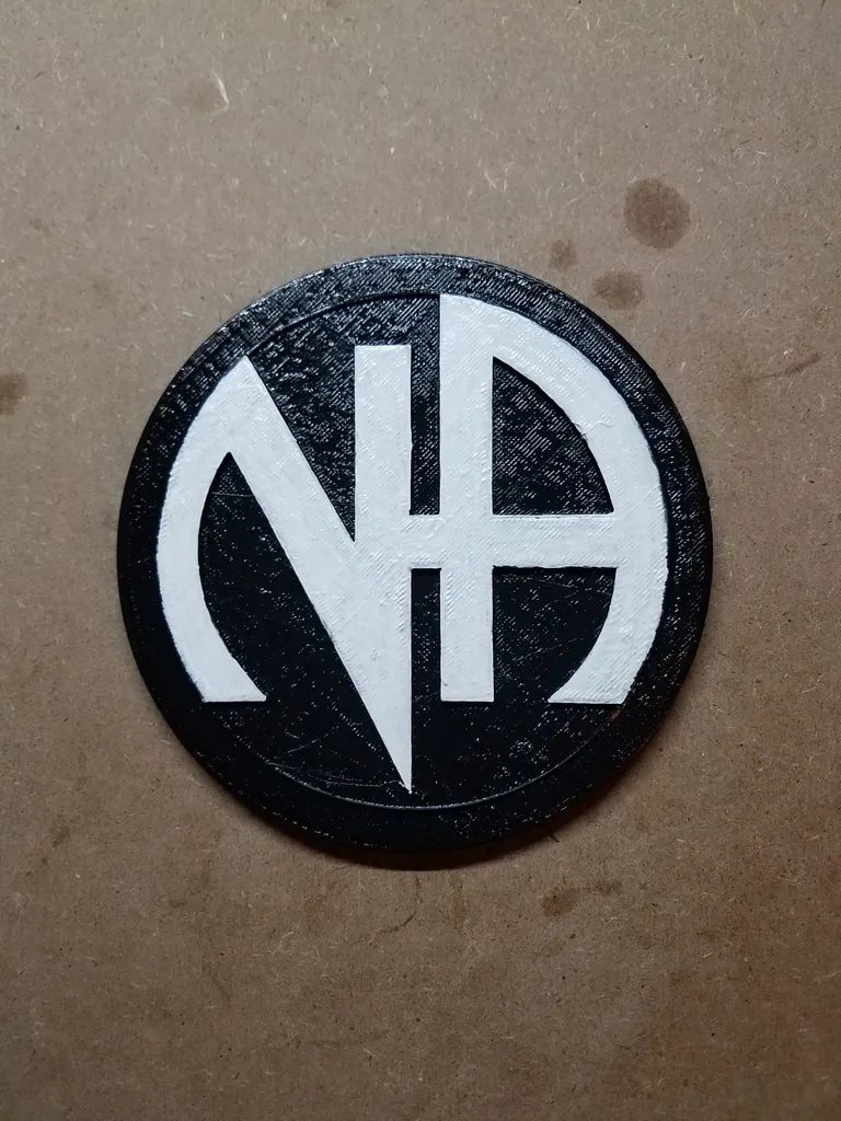 NA Logo (Narcotics Anonymous) by Tech_Outreach - MakerWorld