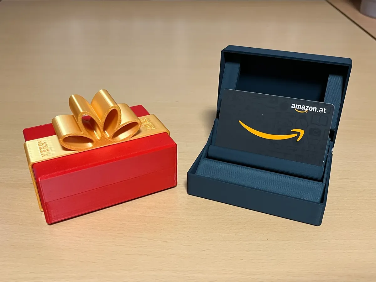 Gift Card Box - Free 3D Print Model - MakerWorld
