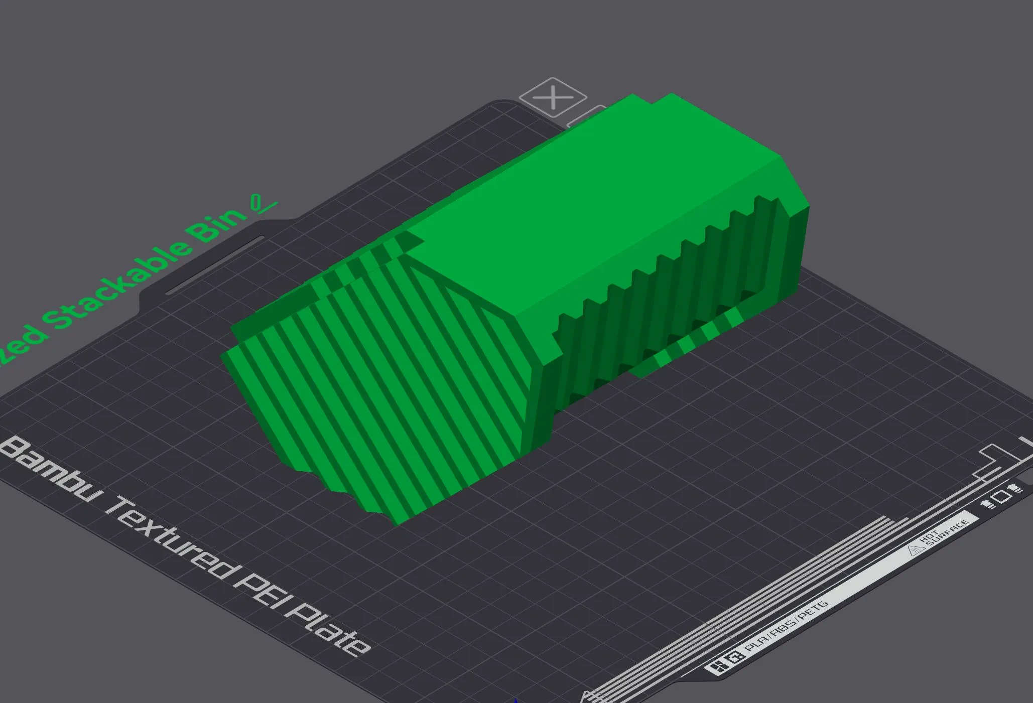 Stackable Storage Bin, Spiralized Vase Mode - Free 3D Print Model ...