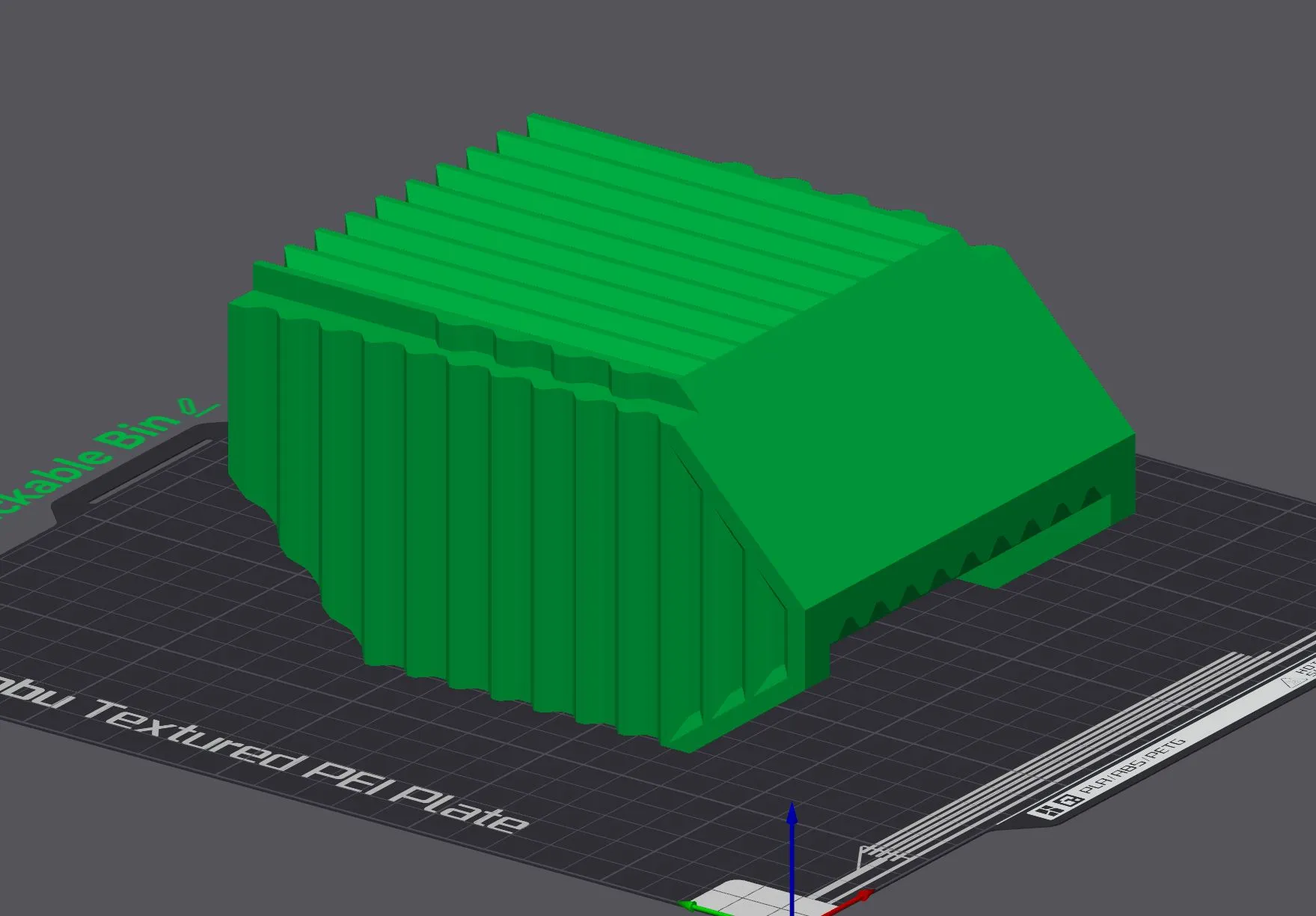 Stackable Storage Bin, Spiralized Vase Mode - Free 3D Print Model ...