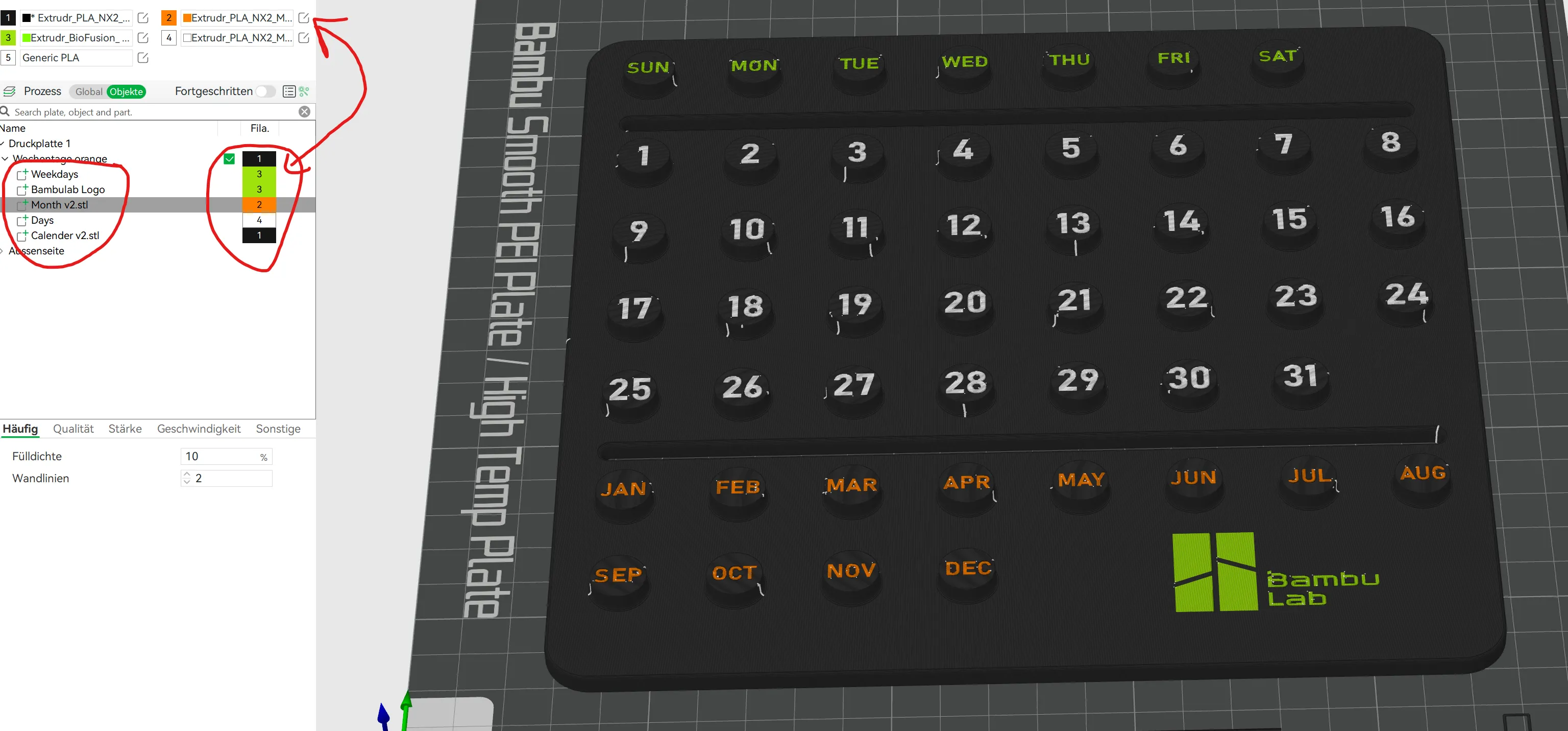 Infiniti Calender - Free 3D Print Model - MakerWorld