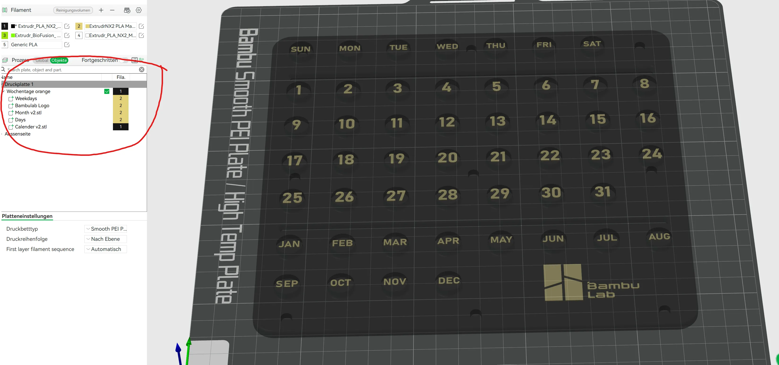 Infiniti Calender - Free 3D Print Model - MakerWorld