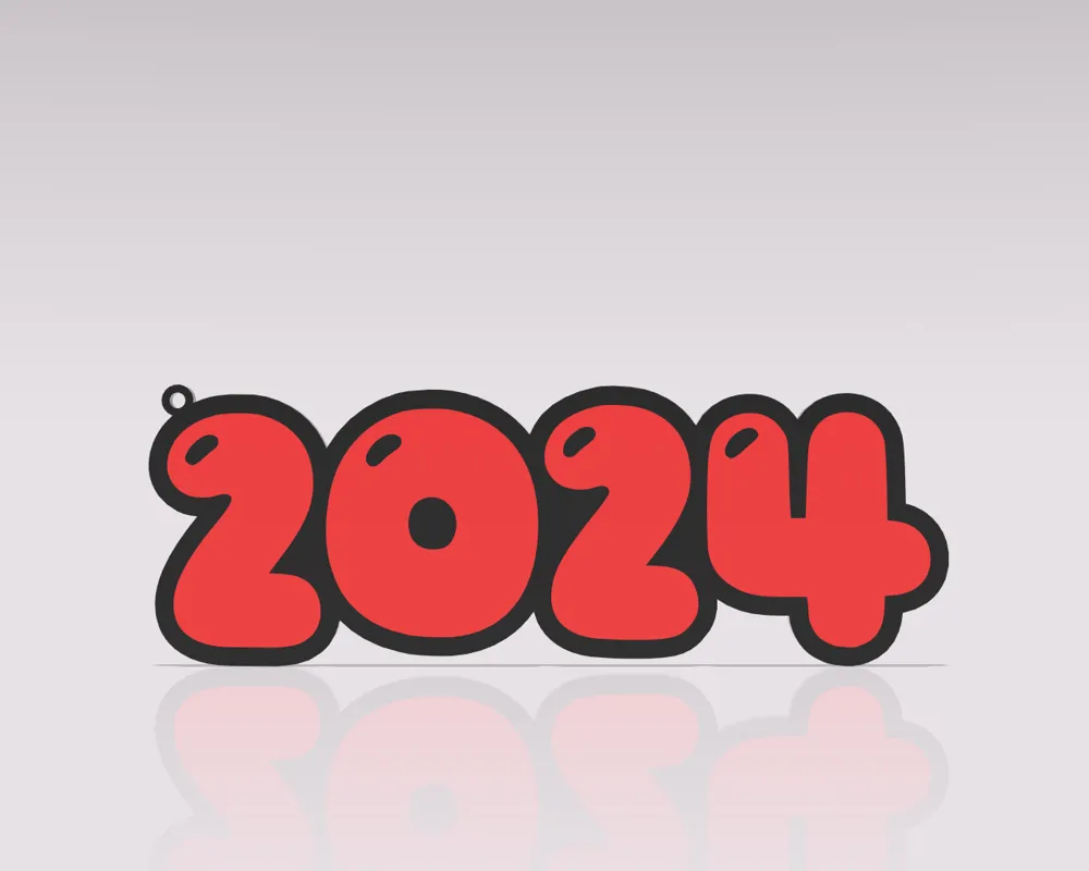 Keychain 2024 by Magic Studio 3D - MakerWorld