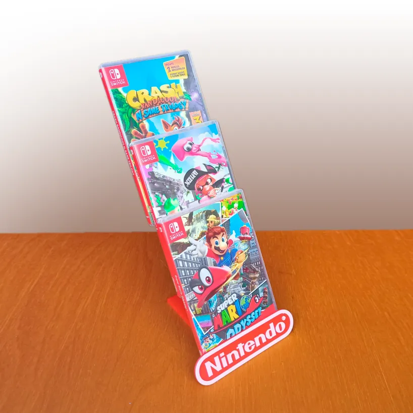 Nintendo Switch game stand by Hemoner - MakerWorld