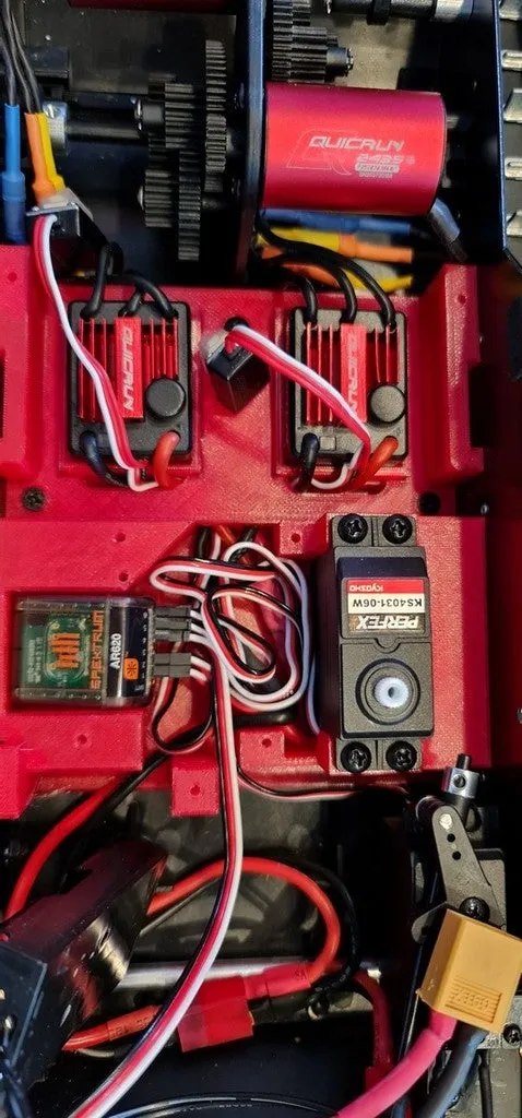 Platine RX & ESC BLizzard by cedricscha - MakerWorld