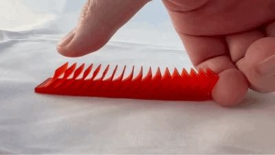 Fidget Grass - Print in TPU, a fun flexible fidget toy by David Oreol ...