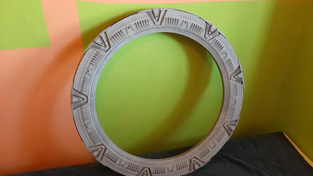 Stargate with Iris 80cm in diameter by martin.taichl - MakerWorld