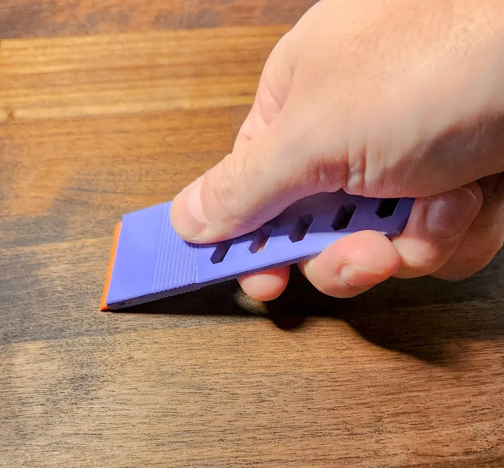 Long Handle Plastic Scraper Remixed by Mr Turing - MakerWorld