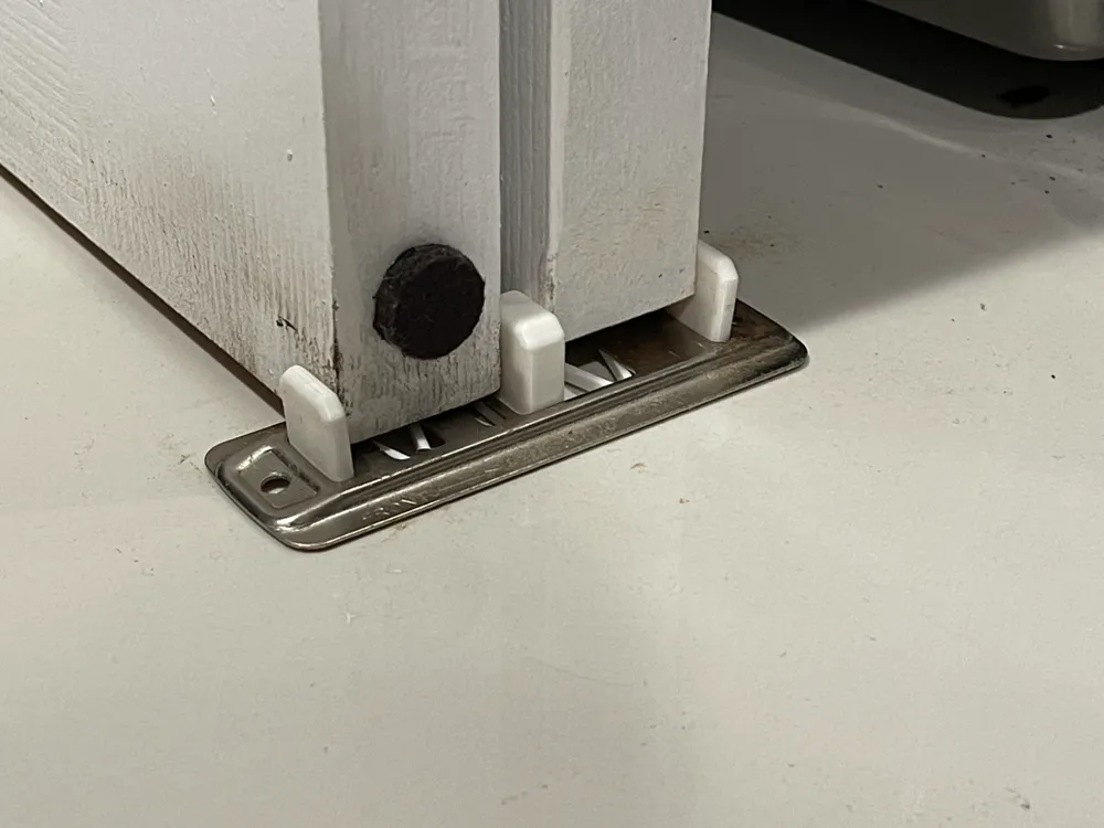 Prime-Line Adjustable Sliding Closet Door Bottom Guide by David D ...