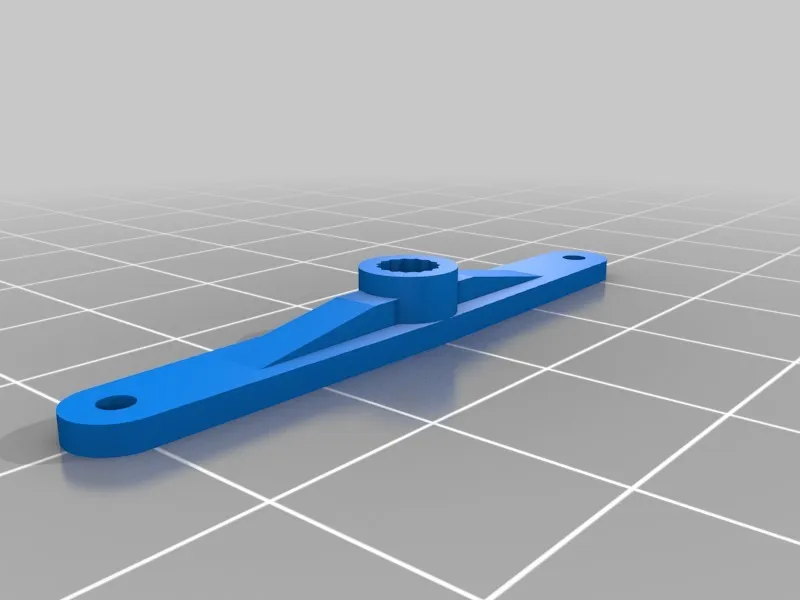 Mr2web's 9g 40mm Servo Arm for 4mm pinion by mr2web - MakerWorld