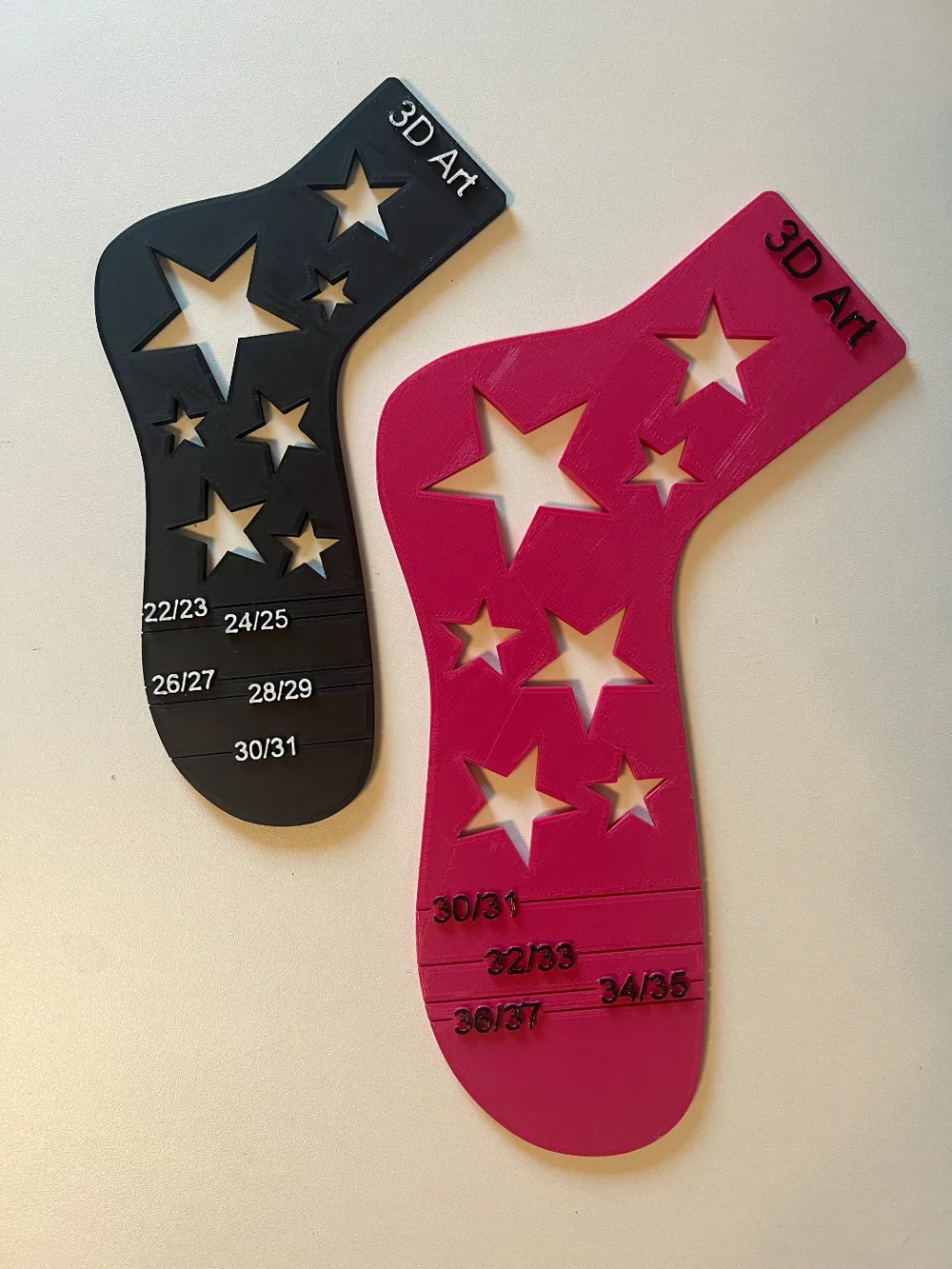 Sock template all Sizes by 3D Art - MakerWorld