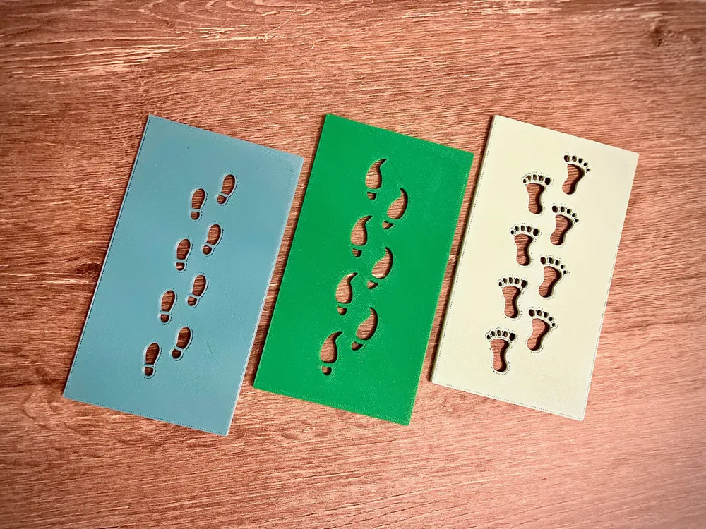 Elf on the shelf footprints // Weihnachts-Wichtel Fußspuren by Allpa ...