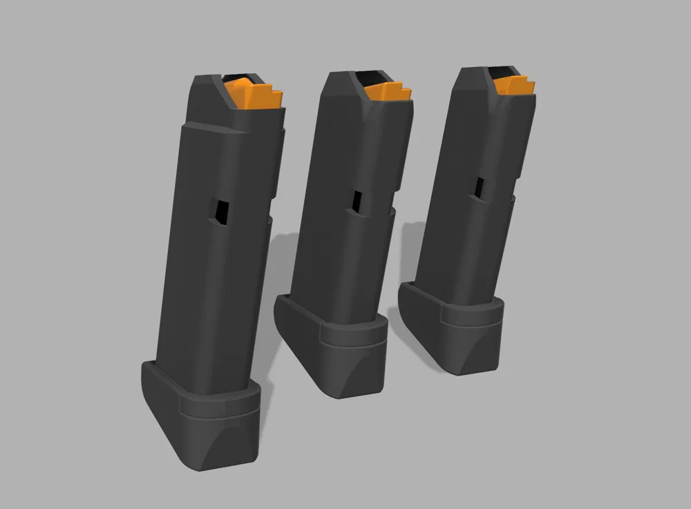 Glock Small Frame Mags V1.0 by PY2A_FOSSCAD - MakerWorld