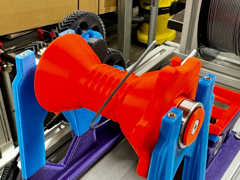 Awesome Filament Spool Rewinder - Addition by YVL-DZ - MakerWorld