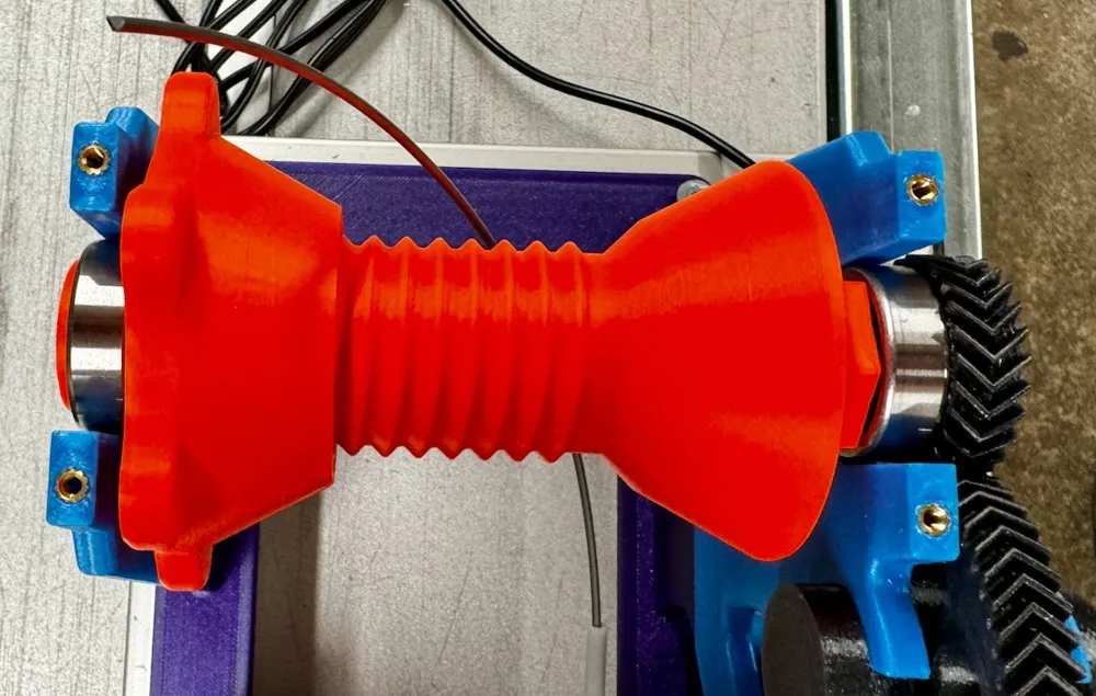Awesome Filament Spool Rewinder - Addition by YVL-DZ - MakerWorld