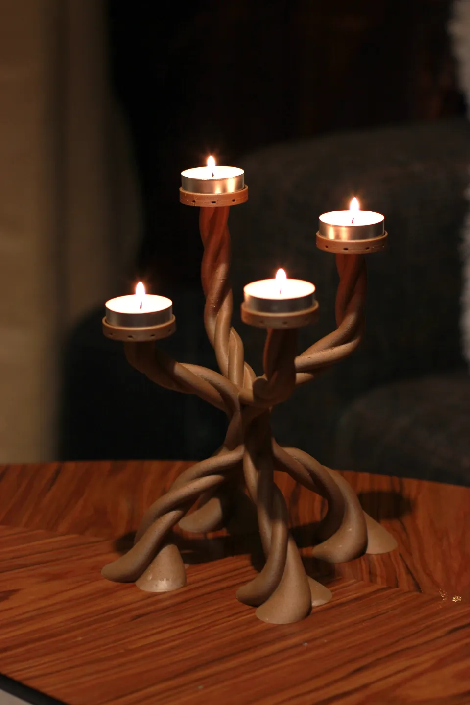 Wooden Candlestick by martin.prager - MakerWorld