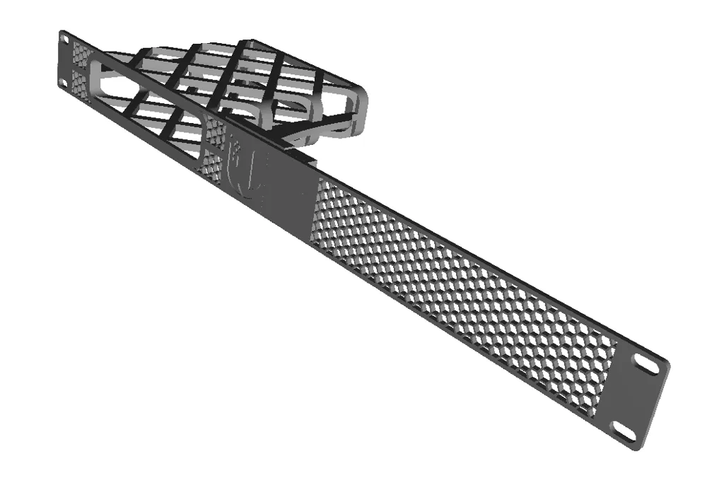 Ubiquiti UniFi Cloud Key Gen2 Plus - 19" Rackmount Remixed by Flying4T - MakerWorld