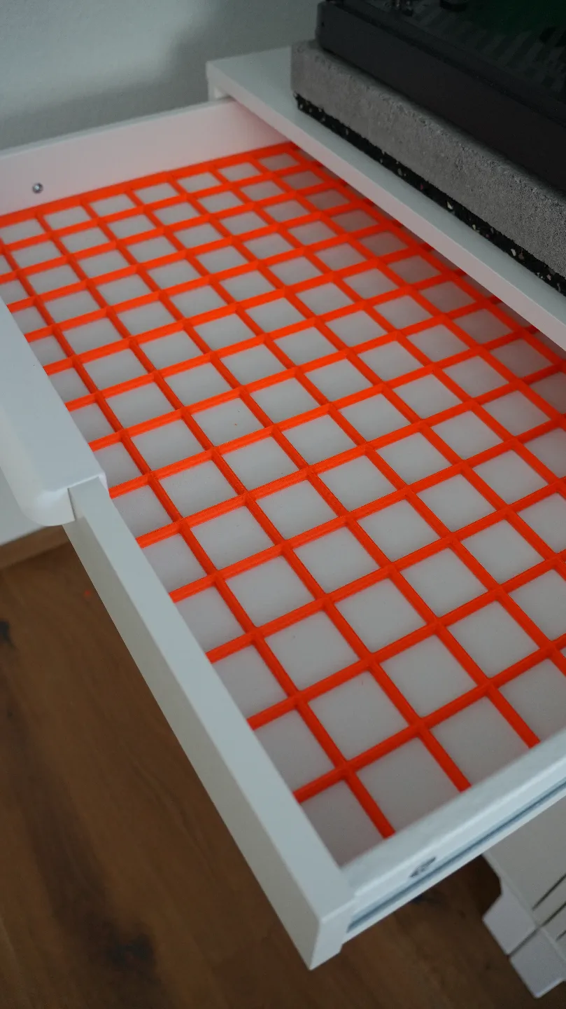 Ikea Alex Wide Gridfinity Grid (Exact Fit) by Philipp. - MakerWorld