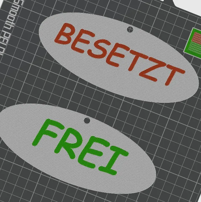 BESETZT FREI by odinhr7 - MakerWorld