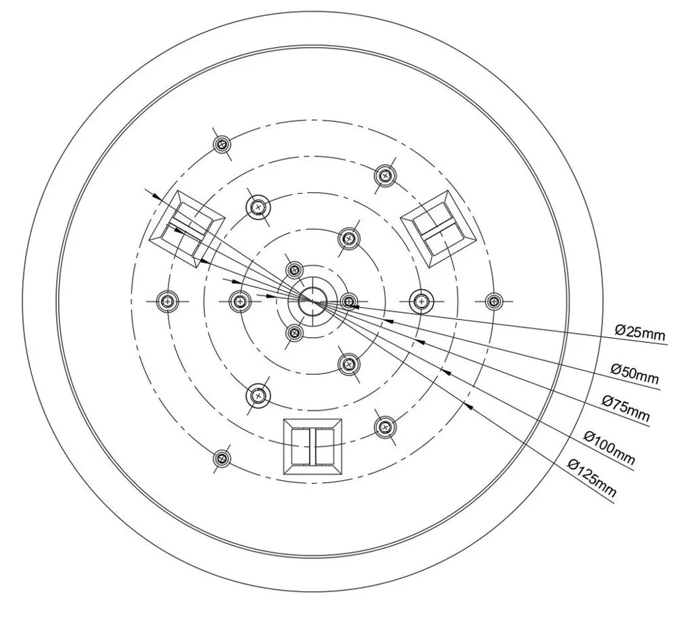 Turntable with multiple mounting options by BubsBuilds - MakerWorld