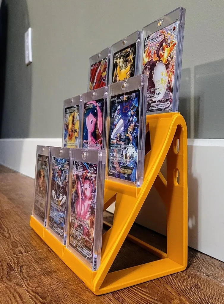POKEMON TCG ONE TOUCH 3X3 TRIANGULAR DISPLAY STAND Remixed by Man of ...