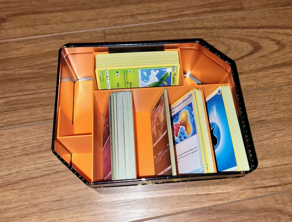 Pokétin Organizer (Pokemon Big Tin Divider) Remixed by Man of Mystery ...
