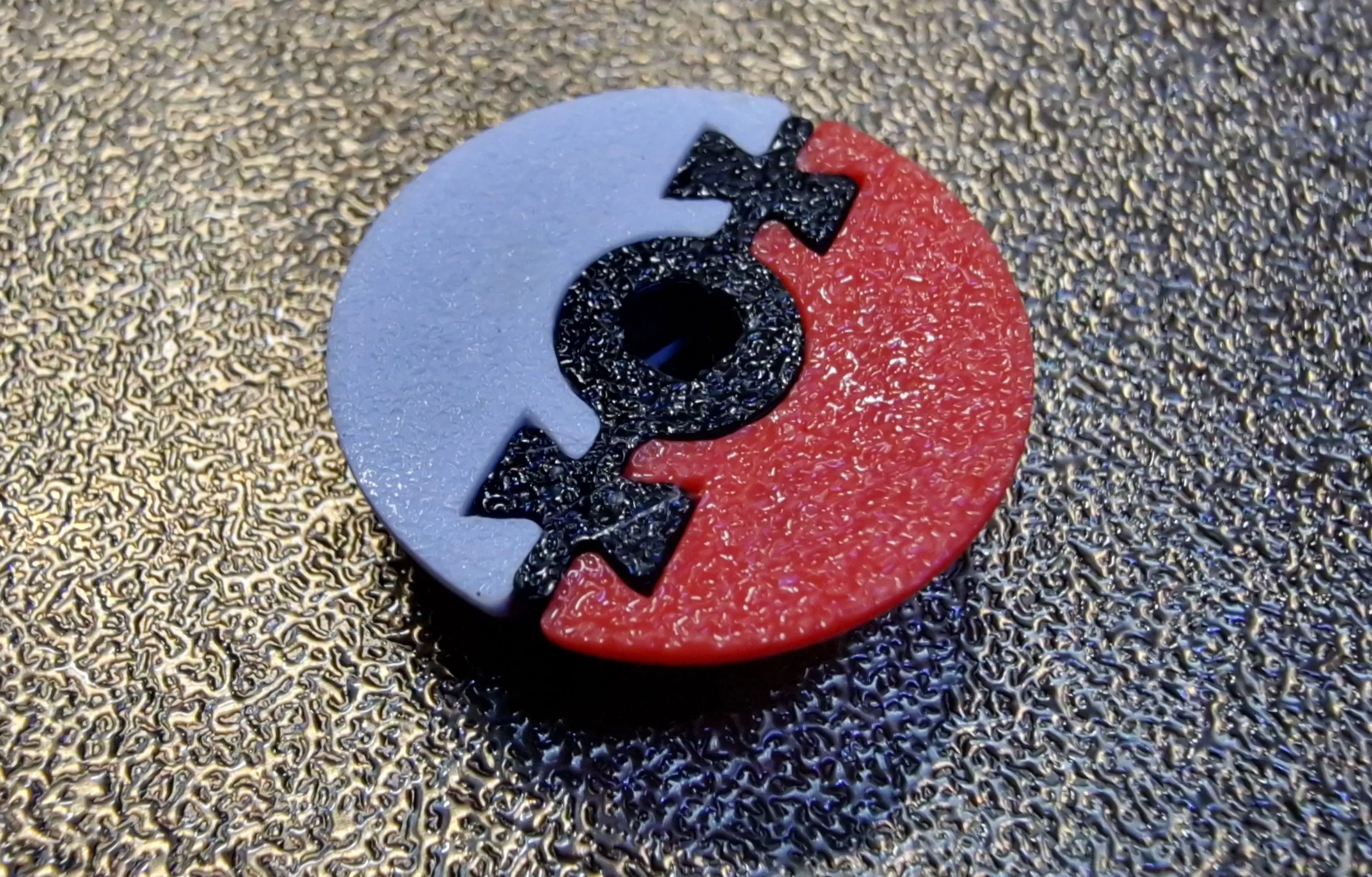 3D Disc for A1 - "Pokéball" by BS 3DPrint MakerWorld: Download Free 3D ...