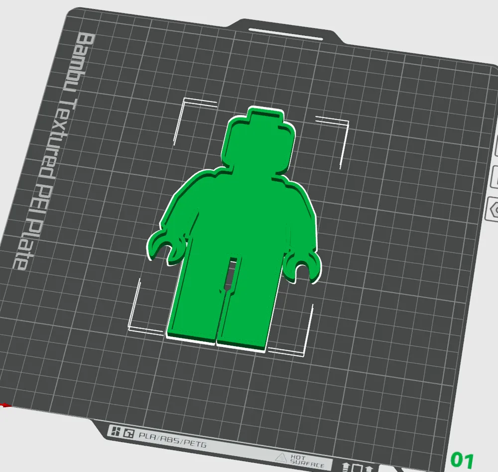 Lego Man Tray by arkylon - MakerWorld