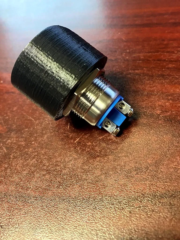 19mm Momentary Push Button Cover by stephank - MakerWorld