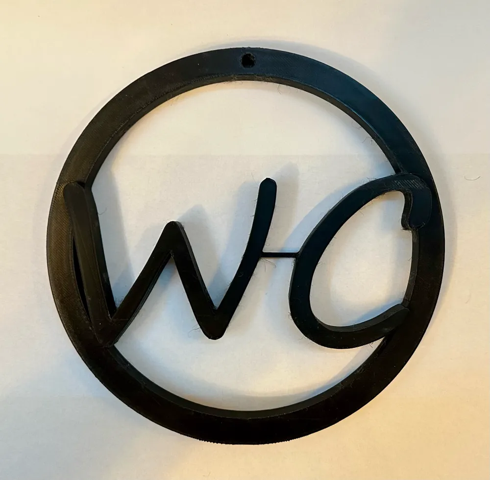 WC-Schild by Friesii89 - MakerWorld