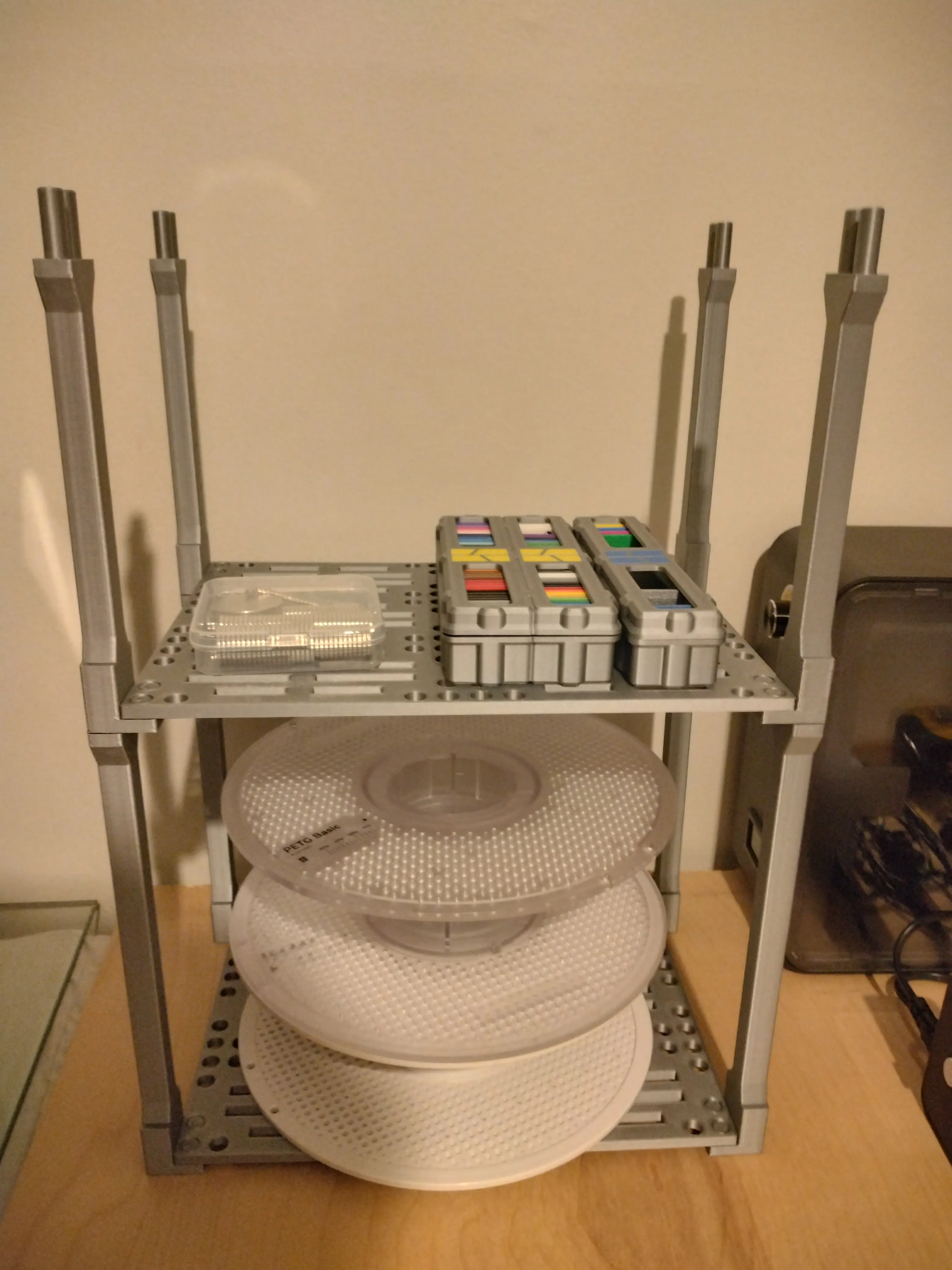 Modular Stackable Open Shelving System by Booyashaka MakerWorld ...