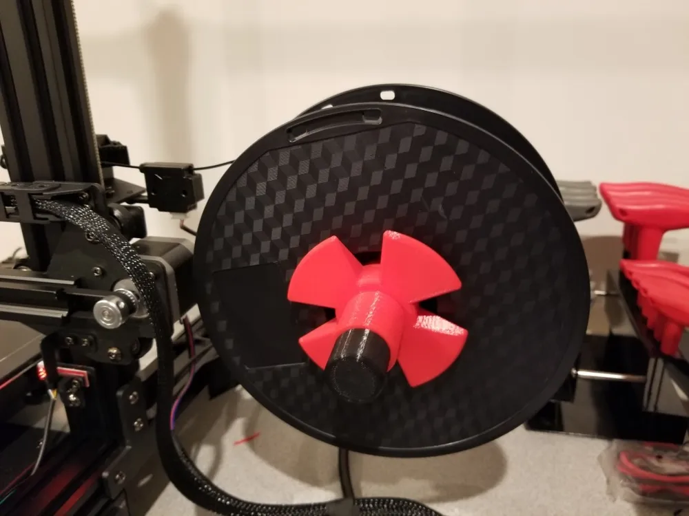 End Cap for Ender 3 Filament Holder Deluxe by GrumpyTanker - MakerWorld
