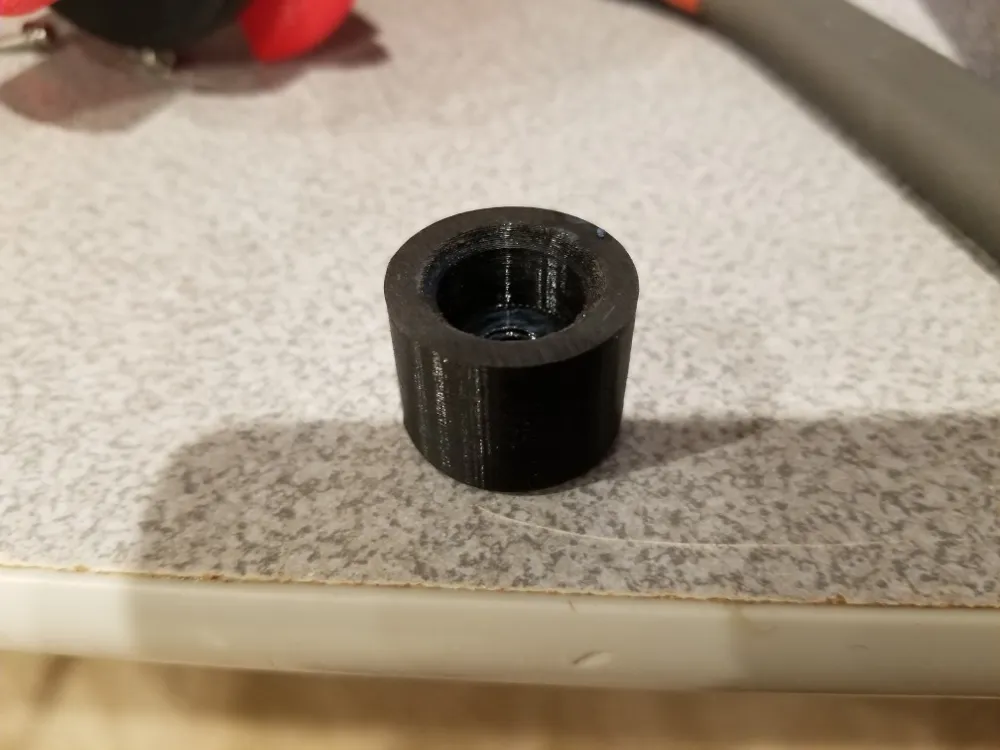 End Cap for Ender 3 Filament Holder Deluxe by GrumpyTanker - MakerWorld