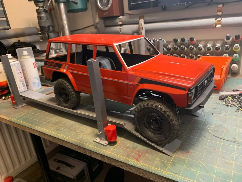 Ramp for RC garage by Zax852 - MakerWorld