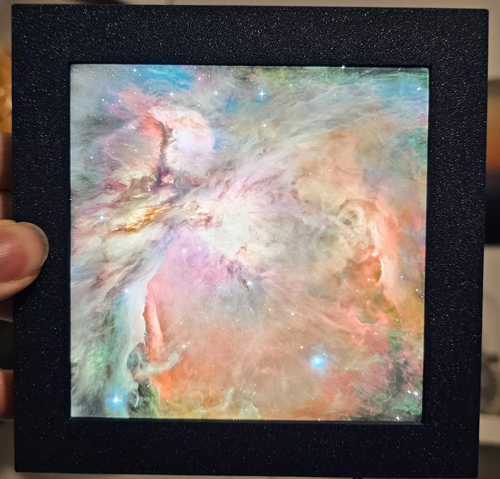 (WIP) backlit frame for astro photos by Daniel Schenk - MakerWorld
