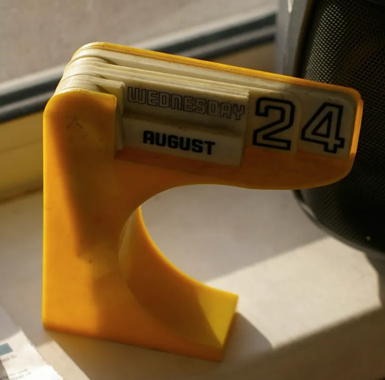 Retro Perpetual Flip Calendar by N33 Designs MakerWorld: Download Free ...