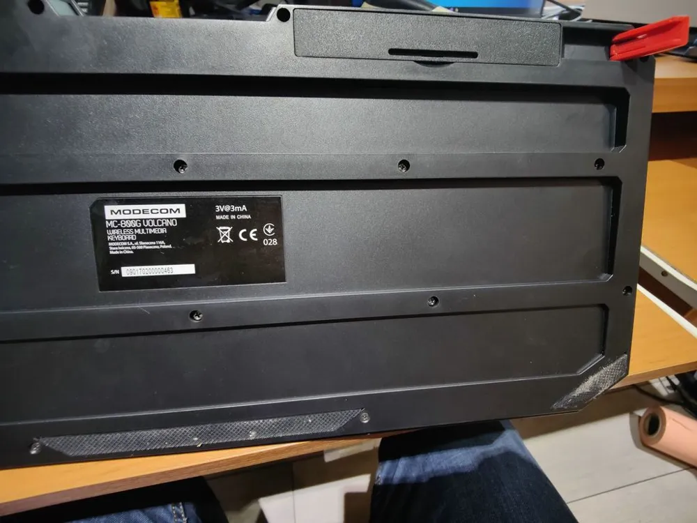 Modecom MC-800G Volcano keyboard replacement Foot Stand Holder Legs by ...