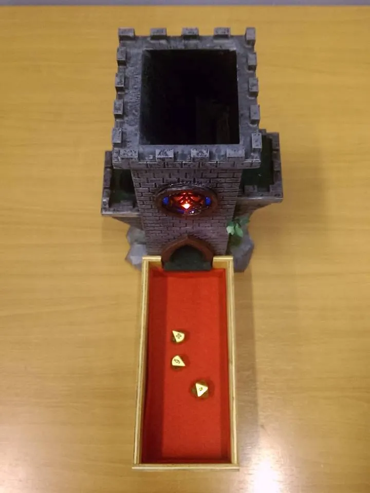 D&D DM Dice Tower Remixed by nbalet - MakerWorld