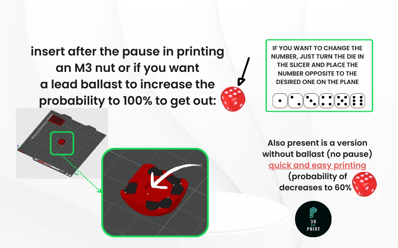 Magic Dice by 3Dprint-K81 - MakerWorld