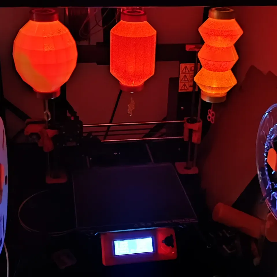 Custom Chinese New Year Hangable Lanterns by Model Maker - MakerWorld