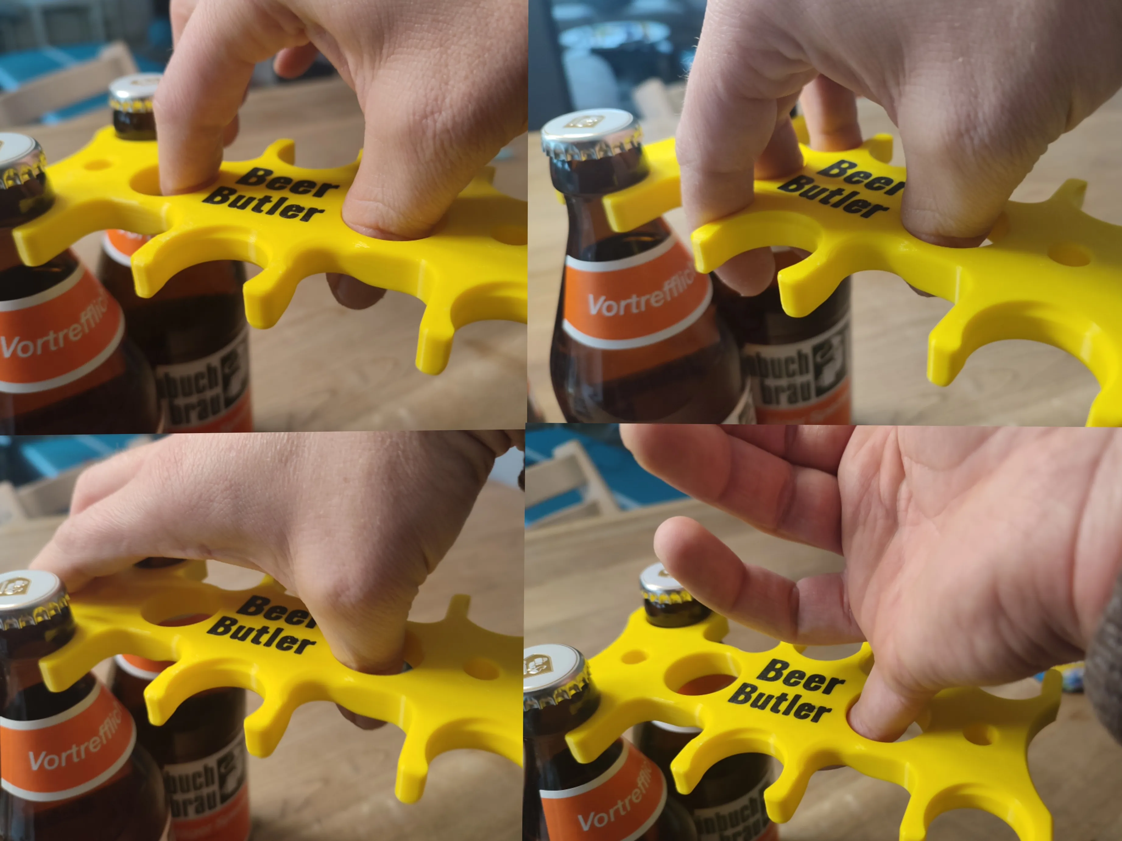 Beer/Bottle Carrier - 6 Pack by BamBam Design MakerWorld: Download Free ...