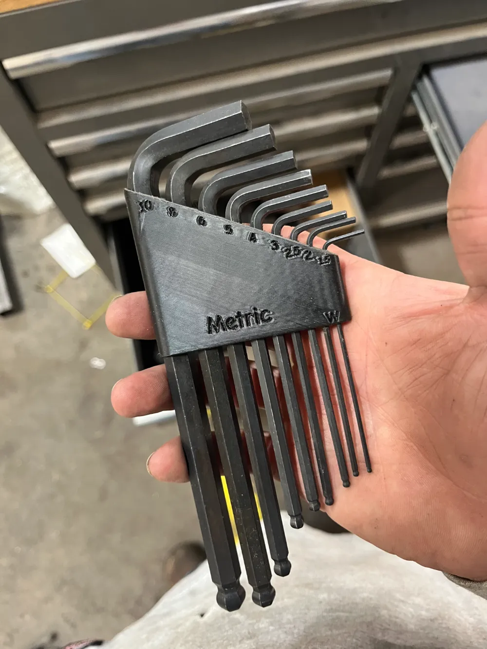 Hex key holder by jeremyw - MakerWorld