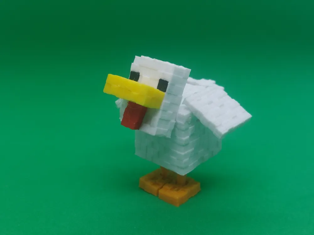 Minecraft Duck by coufi2002 - MakerWorld